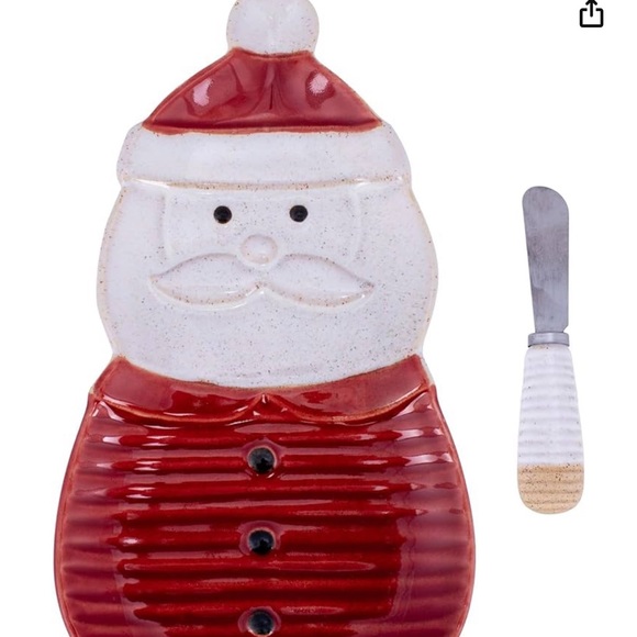 Demdaco | Holiday | Demdaco Santa Dish Wspreader Nib | Poshmark